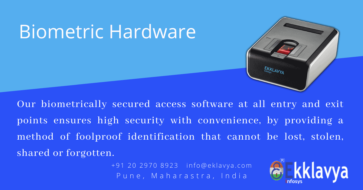 Biometric Hardware | Biometric Device